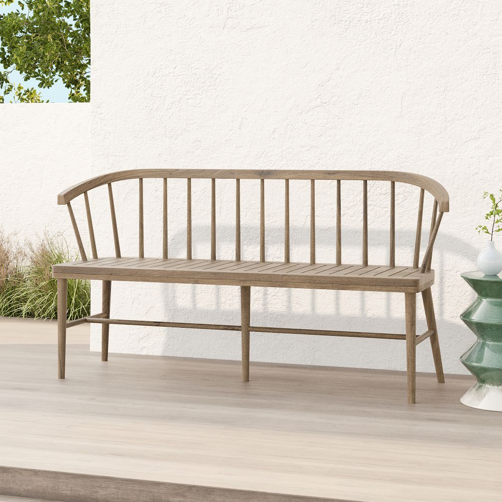 West Elm Outdoor Bench