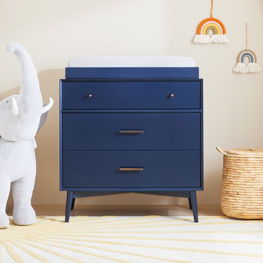 Mid-Century 3-Drawer Changing Table (36") | West Elm