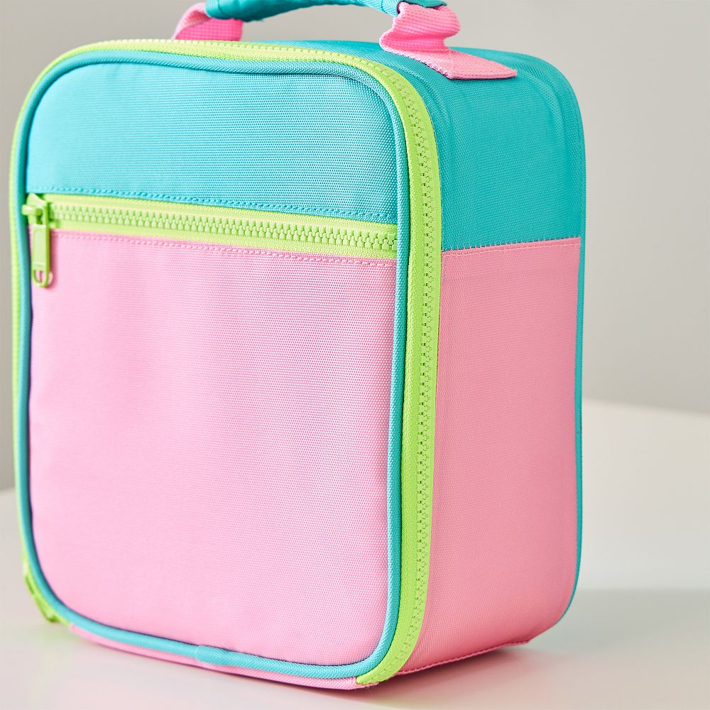 Astor Lunch Box - Pink & Teal | West Elm