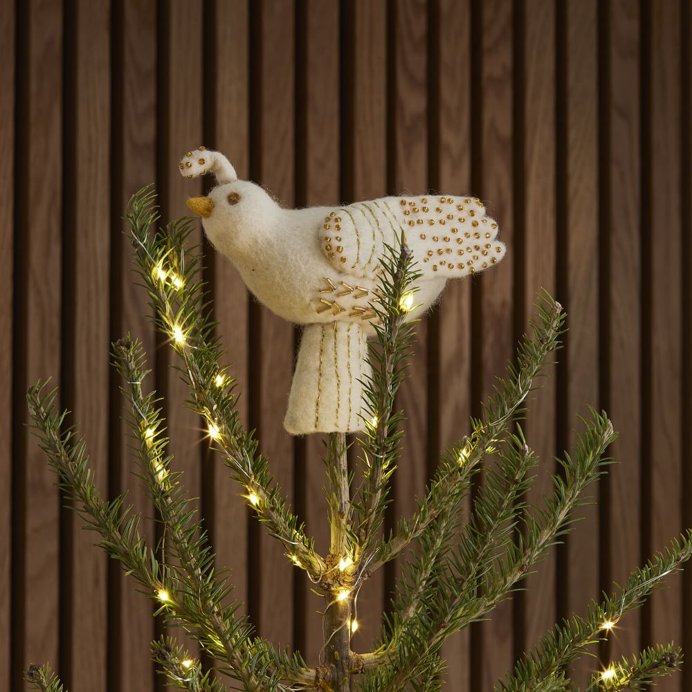 Scandi Bird Tree Topper | West Elm