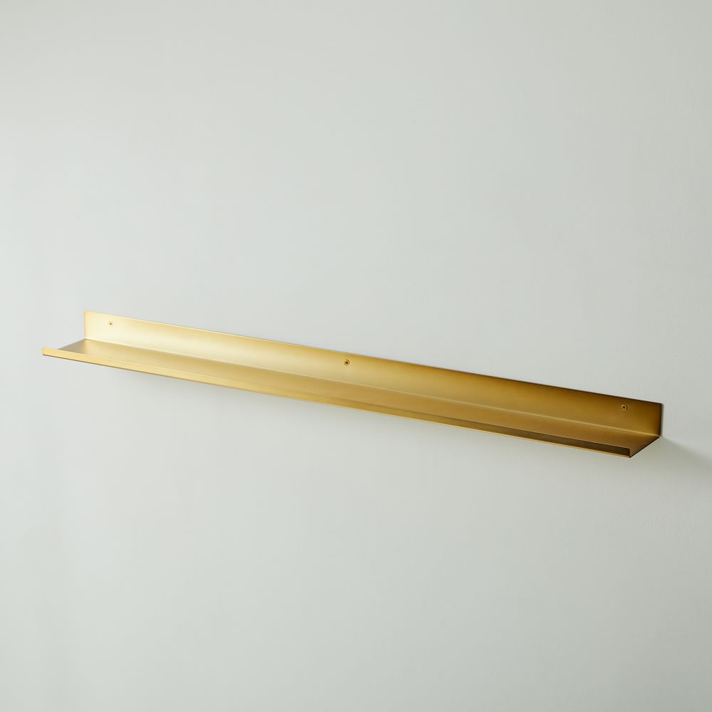 Floating Lines Metal Ledges | West Elm