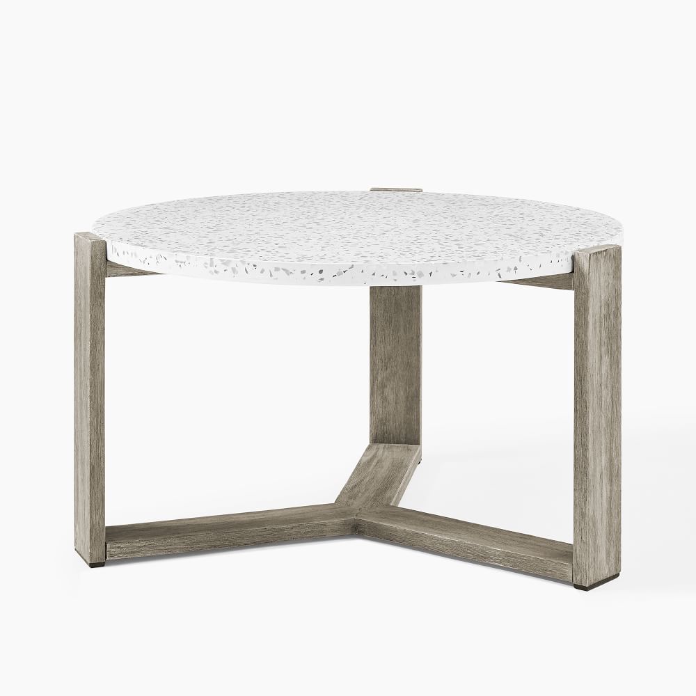 Mosaic Outdoor Coffee Table - Terrazzo | West Elm