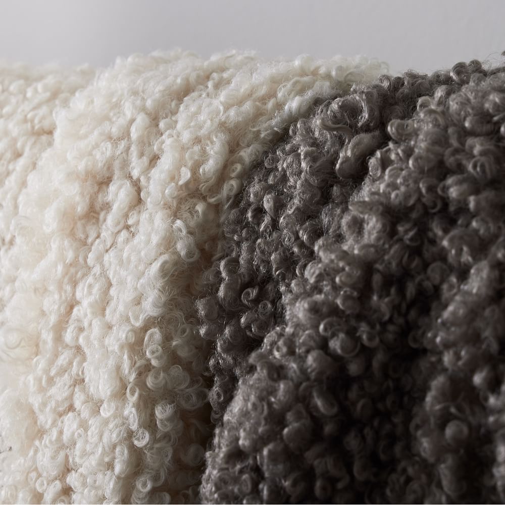 Cozy Faux Shearling Throw | West Elm