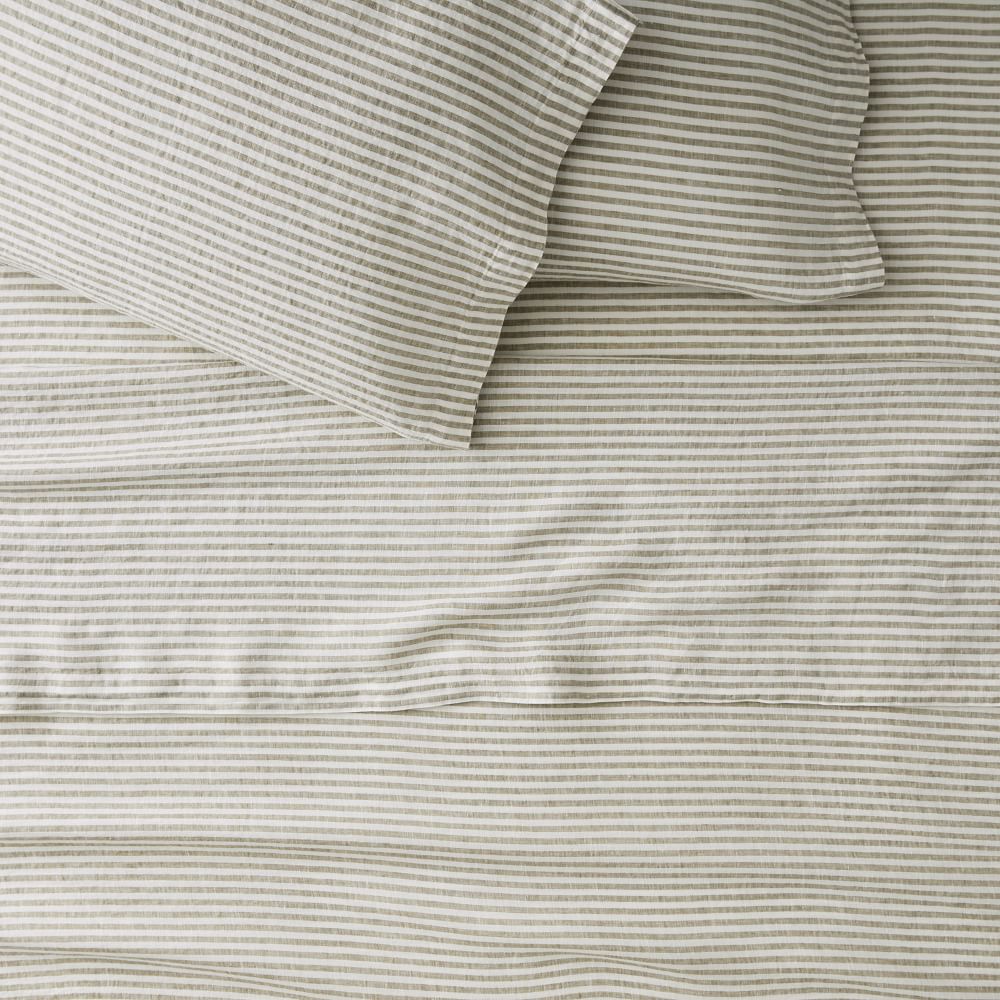 European Flax Linen Sheet Set & Pillowcases | West Elm