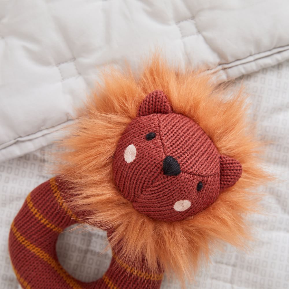 Modern Lion Rattle | West Elm