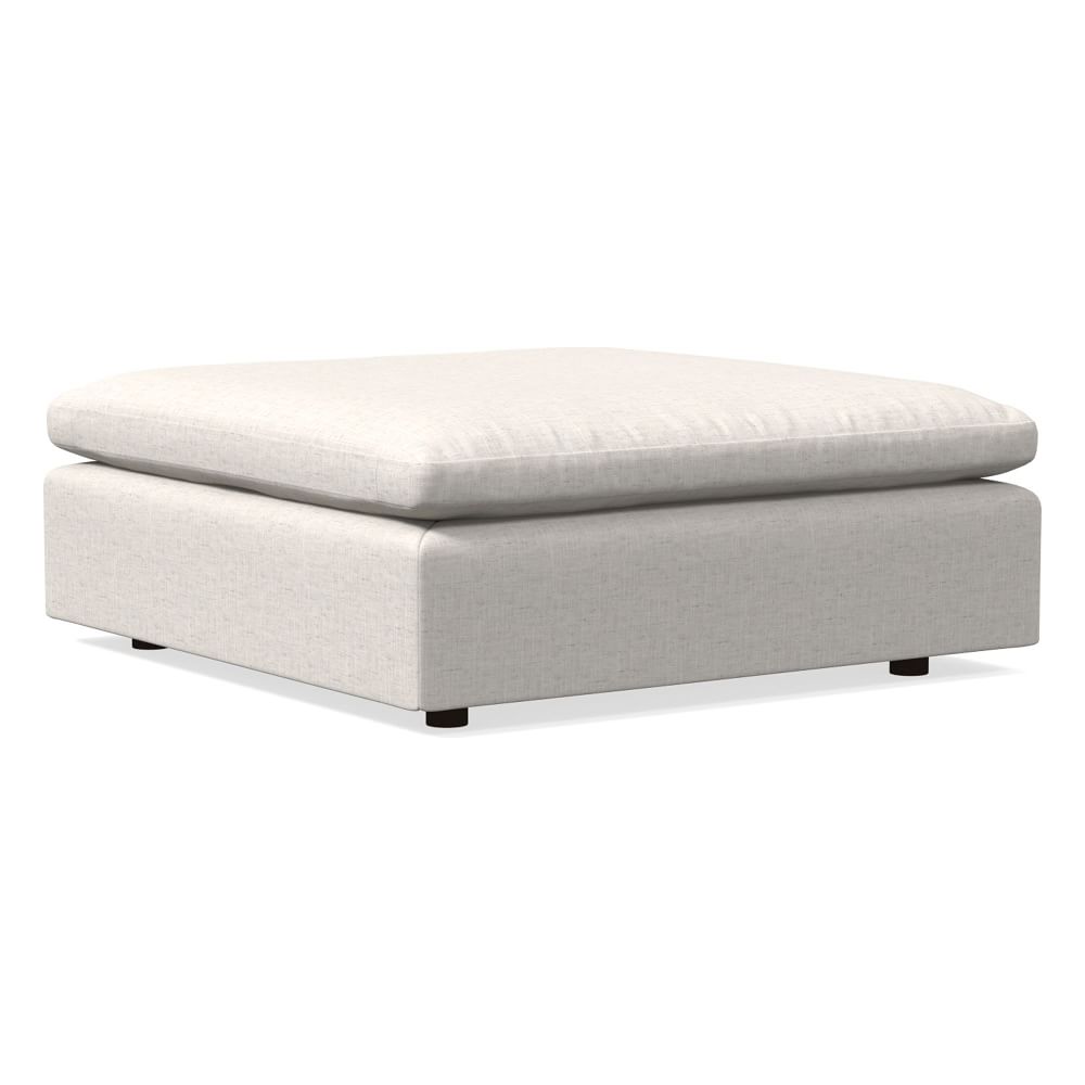 Harmony Swoop Ottoman | West Elm