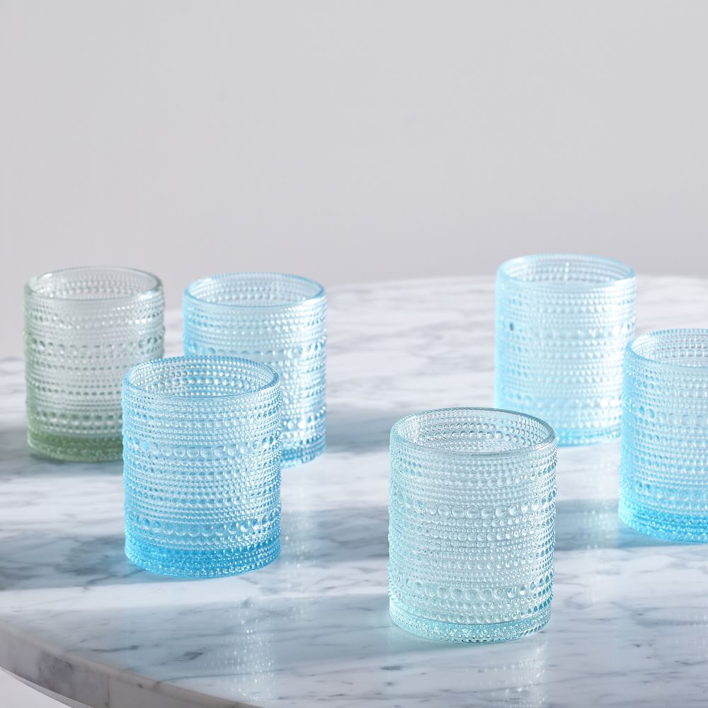 Jupiter Beaded Drinking Glasses (Set of 6) | West Elm