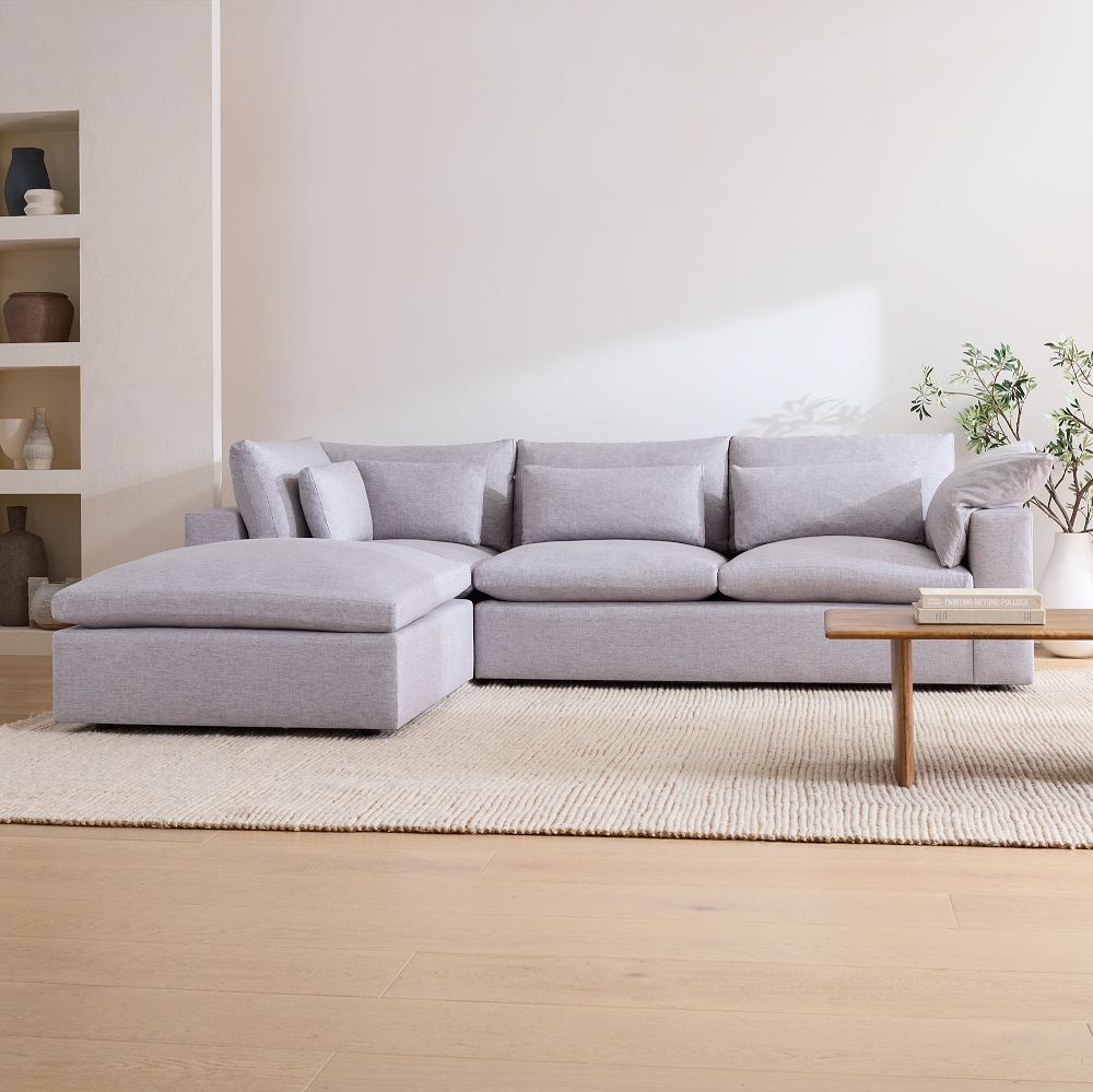 Harmony Modular 3 Piece Chaise Sectional | Sofa With Chaise | West Elm