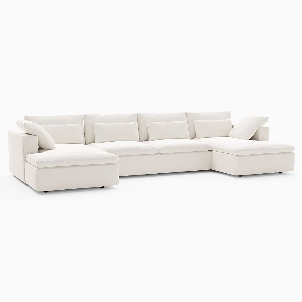 Harmony Modular 3-Piece U-Shaped Chaise Sectional (158") | West Elm