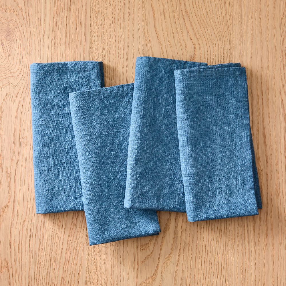 Slub Cotton 20" x 20" Napkin Sets | West Elm