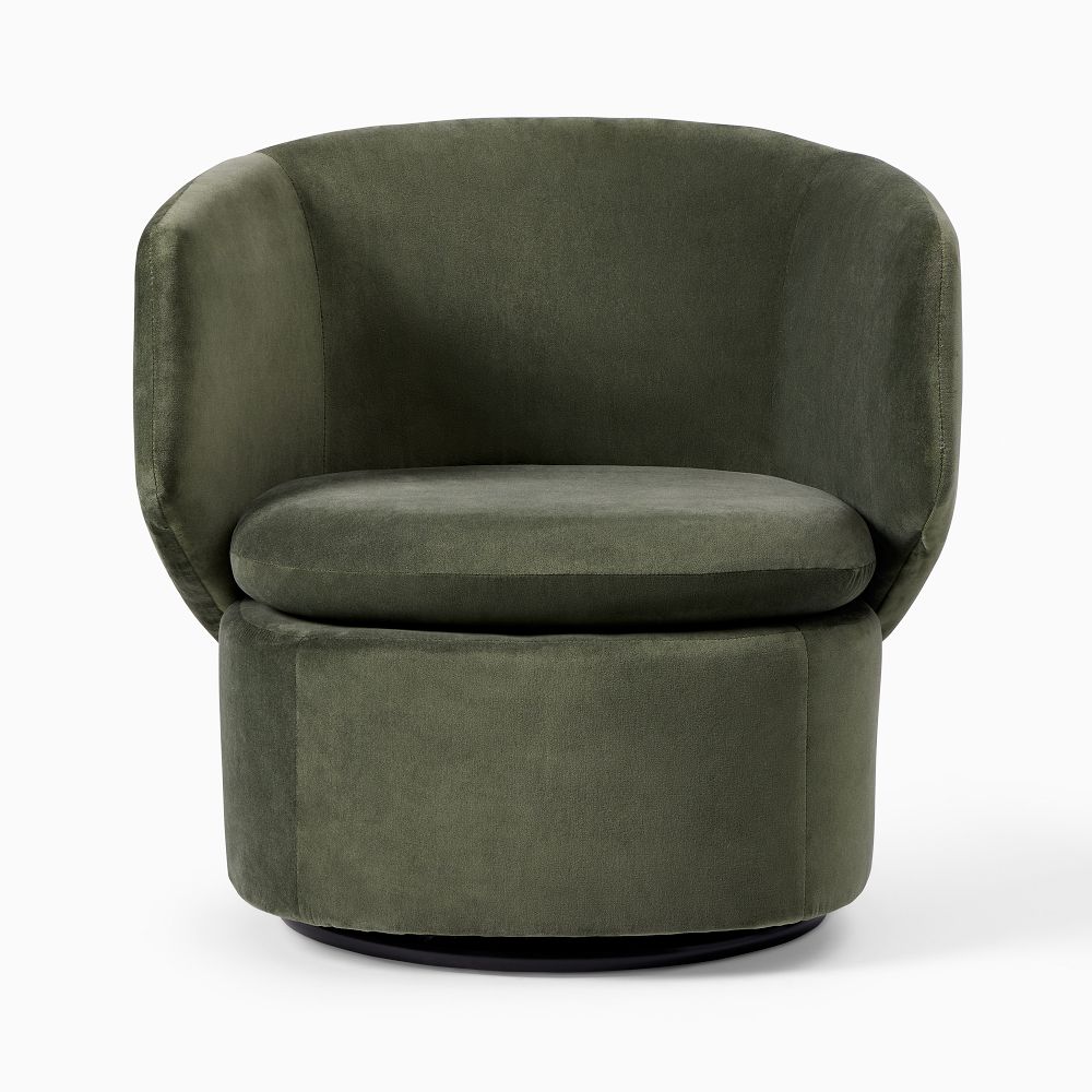 Crescent Swivel Chair | West Elm