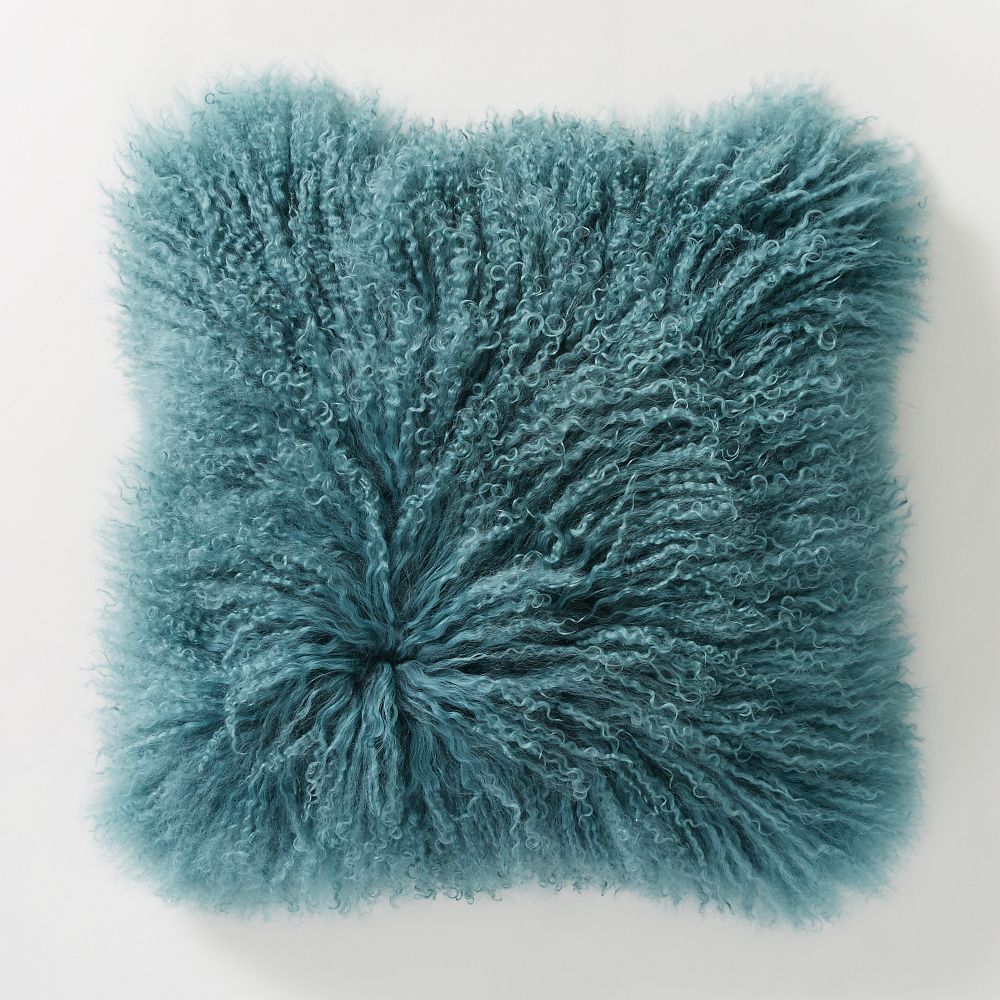 Mongolian Lamb Pillow Cover | West Elm