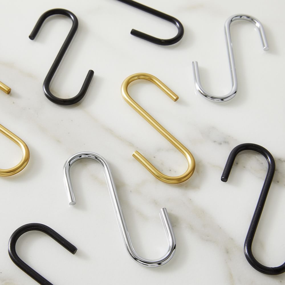 Essential S Hooks (Set of 5) | West Elm