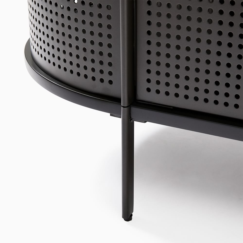 Perforated Metal Media Console (67") | West Elm