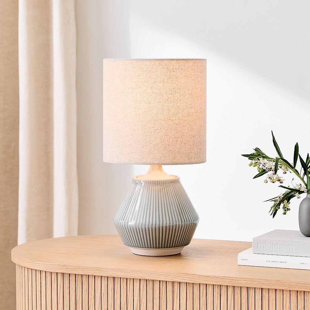 Roar & Rabbit™ Ripple Ceramic Table Lamp (28") | West Elm