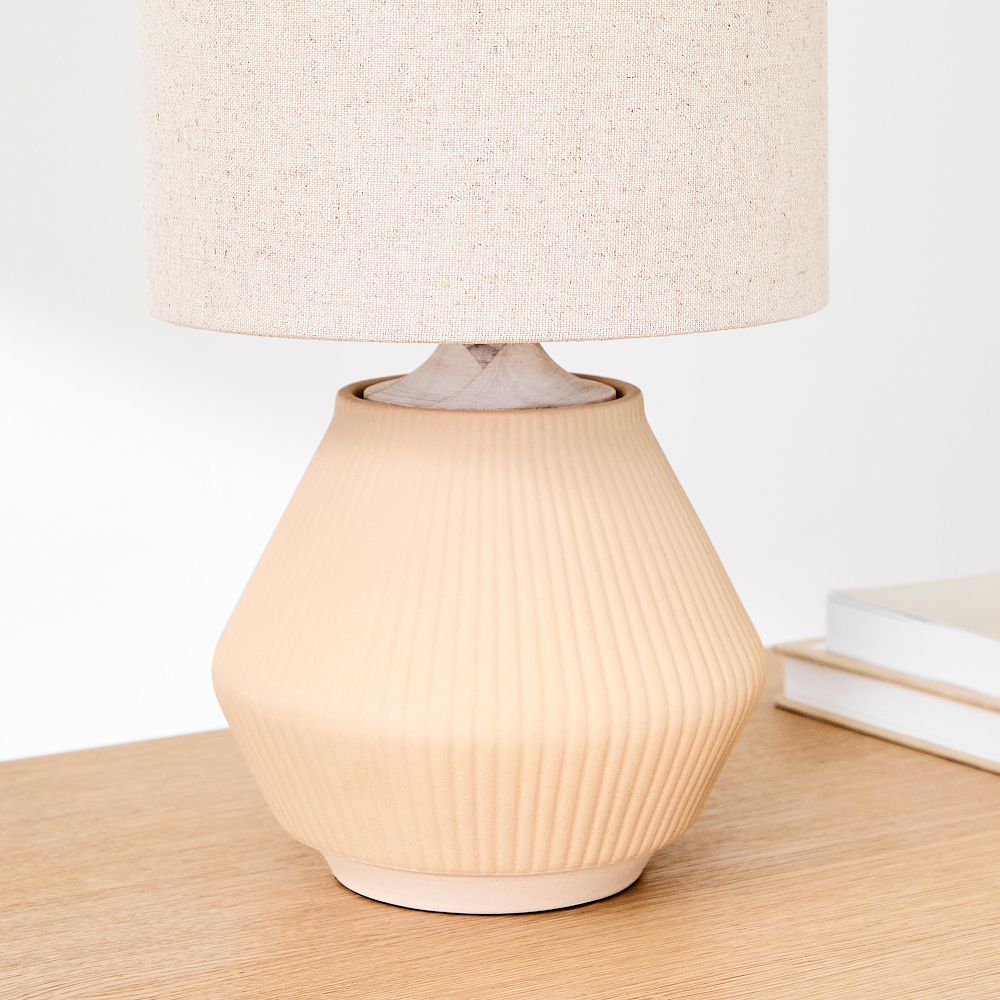 Roar & Rabbit™ Ripple Ceramic Table Lamp (17") | West Elm