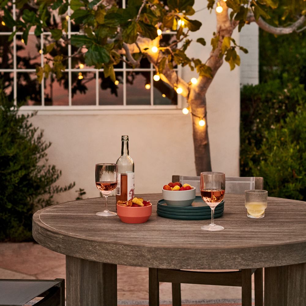 Modern Melamine Outdoor Dinnerware (Set of 16) | West Elm
