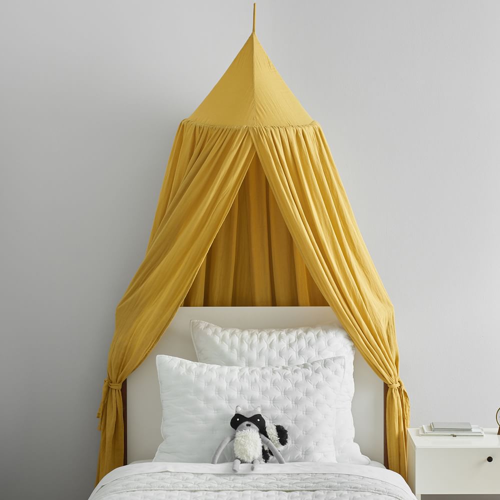 Modern Muslin Canopy | West Elm