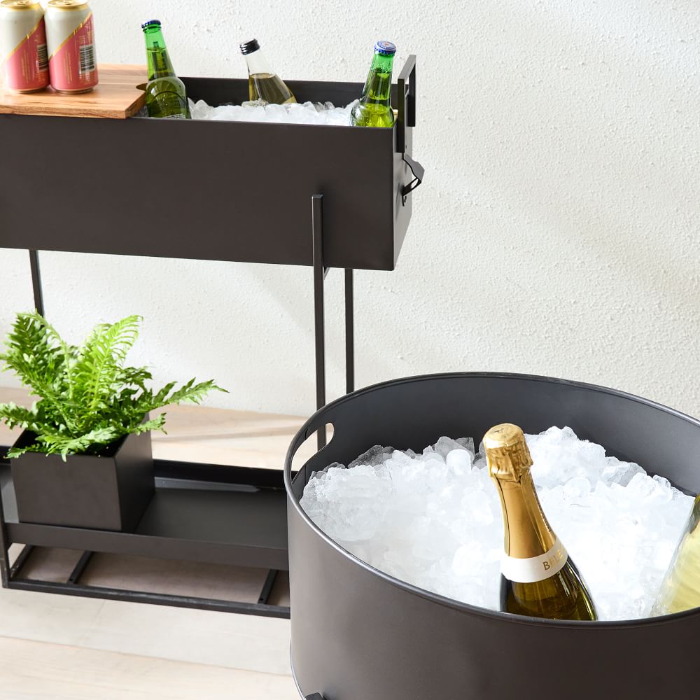 Streamline Outdoor Ice Buckets | West Elm