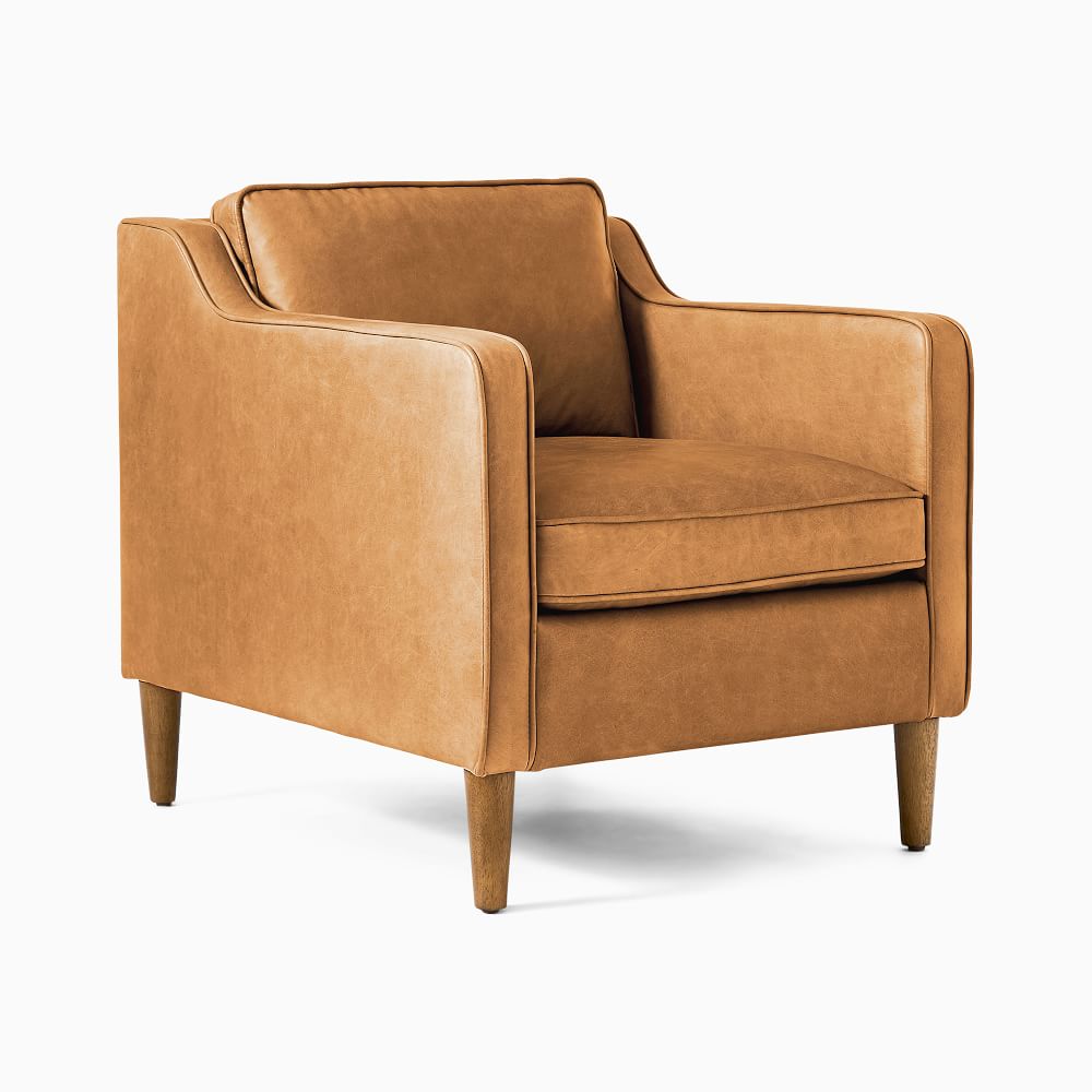 Hamilton Leather Chair | West Elm