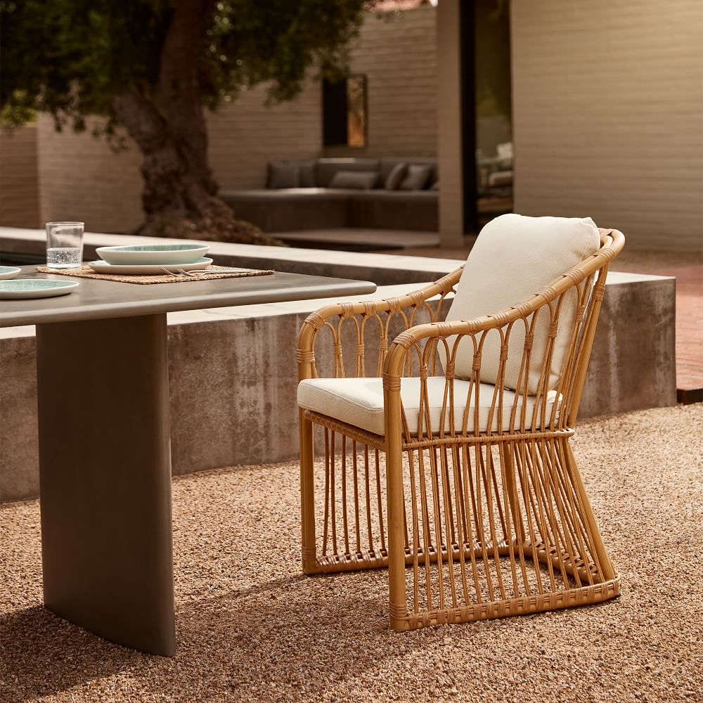Indoor/Outdoor Tulum Dining Chair (Set of 2) | West Elm