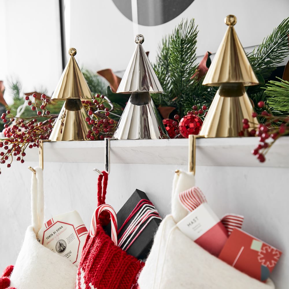 Metal Tree Stocking Holder | West Elm