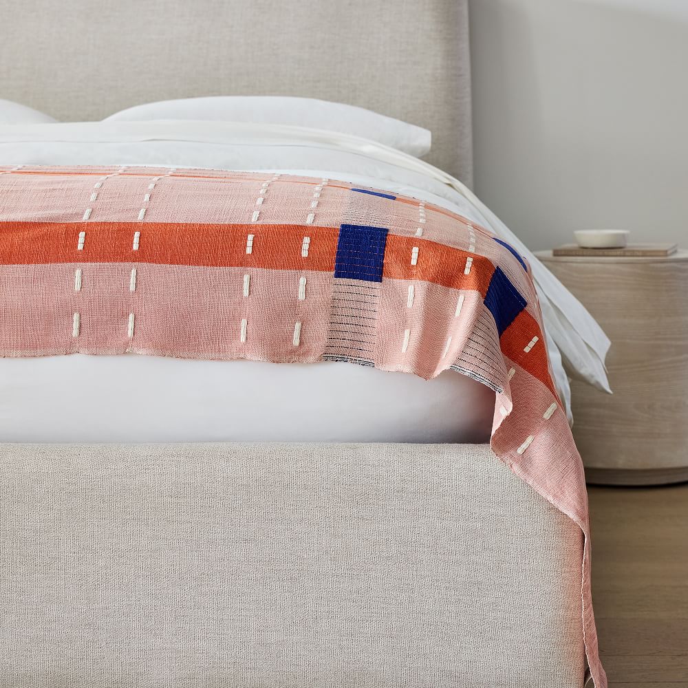 Bolé Road Cotton Stripe Bed Runner | West Elm
