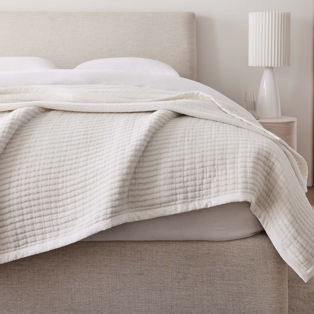 Double Cloth Blanket | West Elm