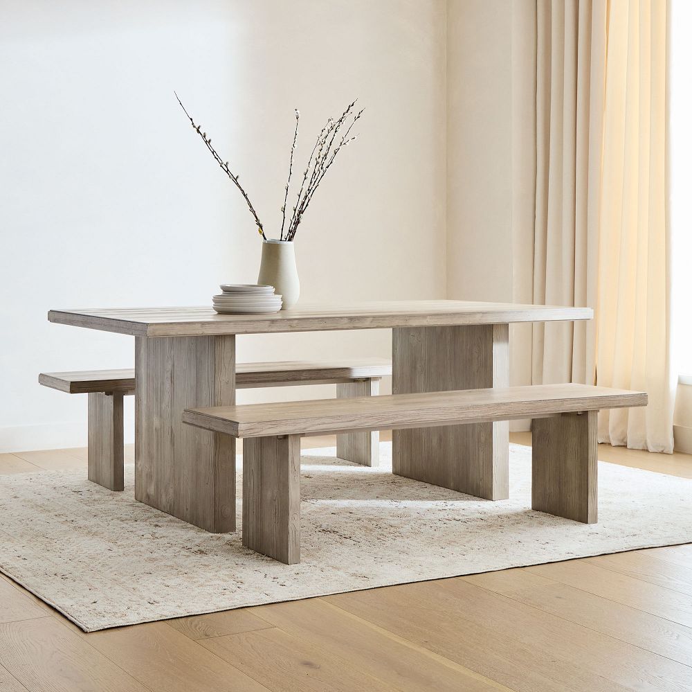 Santa Rosa Plank Dining Table (76", 90") | West Elm