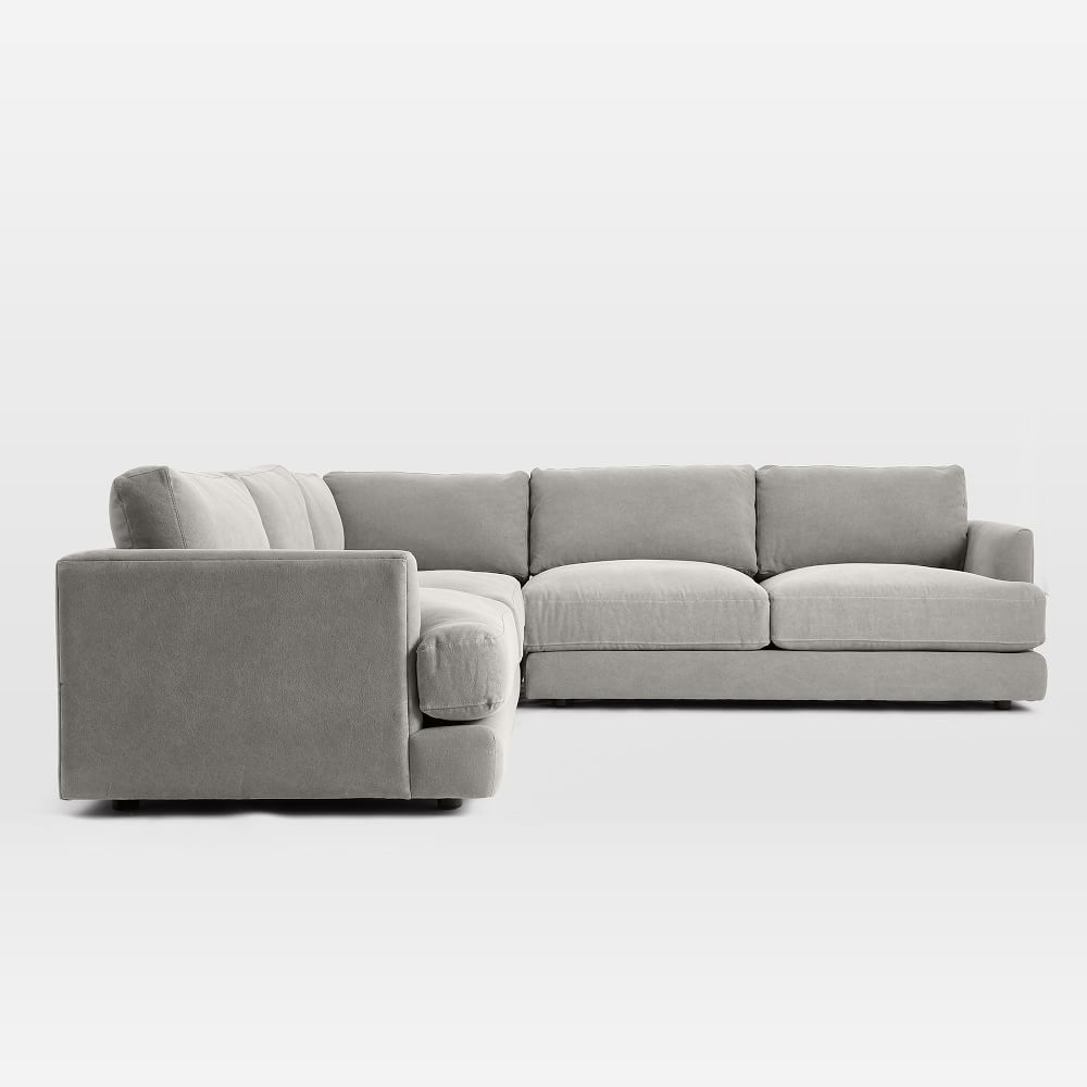 Haven 3-Piece L-Shaped Sectional (106"–113") | West Elm