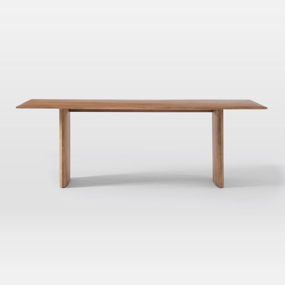 Anton Solid Wood Dining Table (72", 86", 120") | West Elm