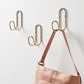 Loop Metal Wall Hooks (Set of 3) | West Elm