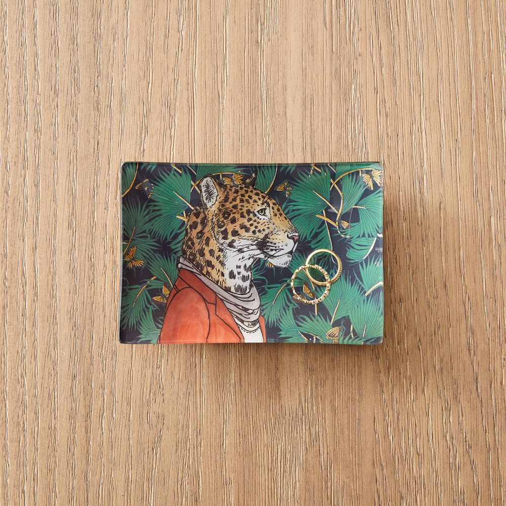 Dapper Animal Decoupage Dishes | West Elm