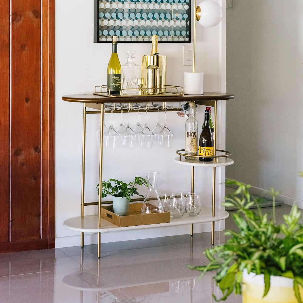 Tiered Bar Console (40") | West Elm