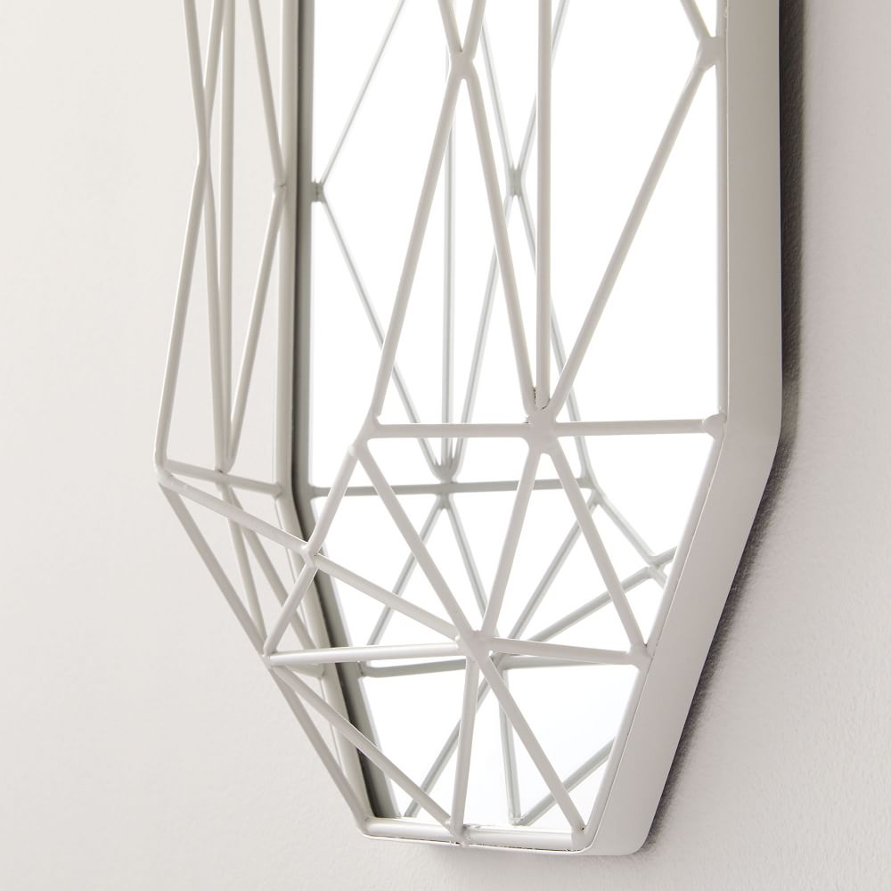 Geo Shape Mirror Wall Art | West Elm