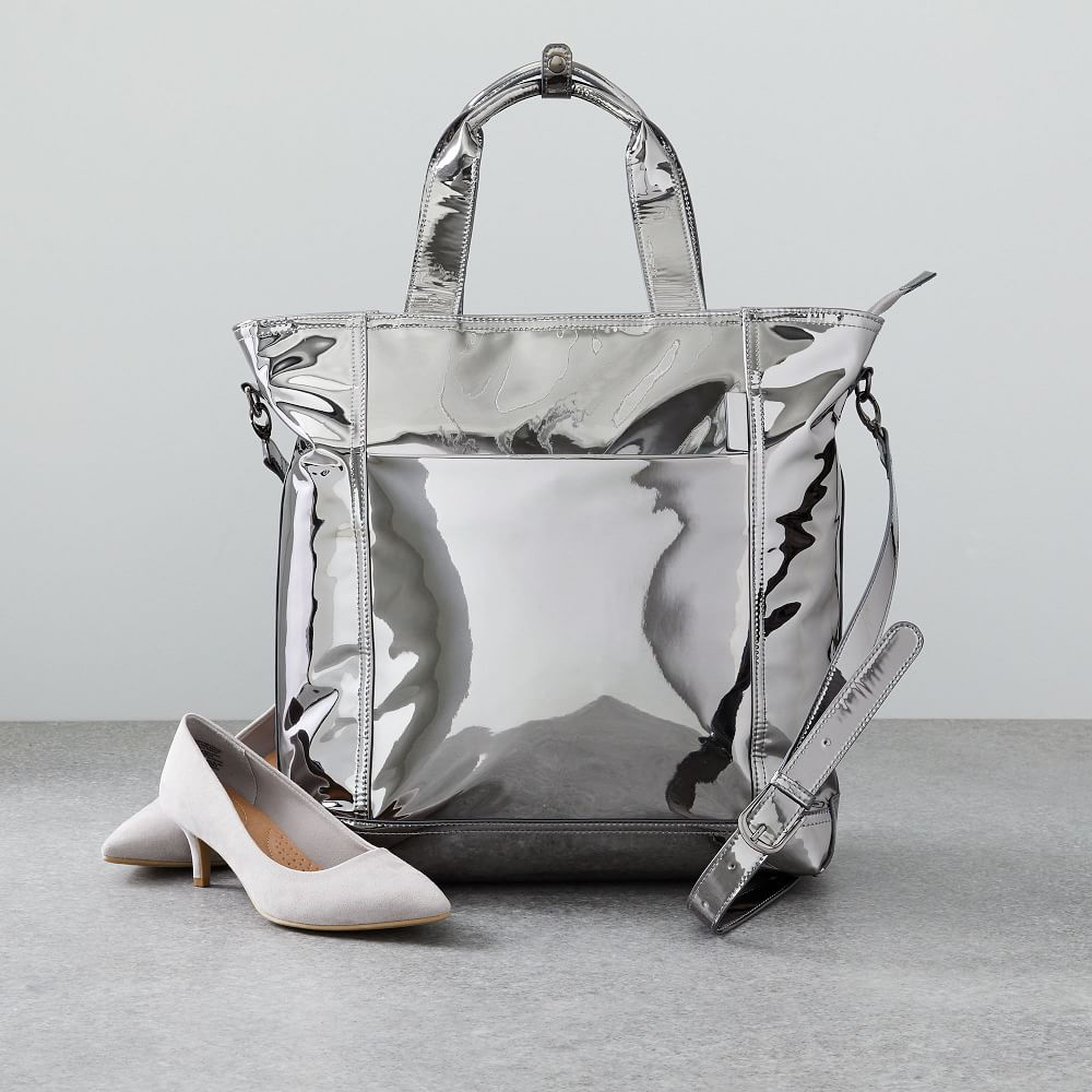 Metallic Luggage - Totes | West Elm