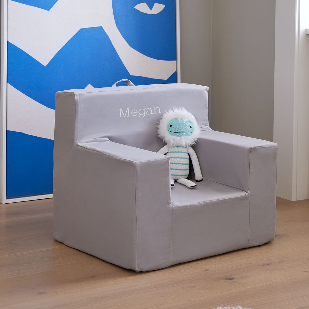 Modern Anywhere Chair® - Twill | West Elm