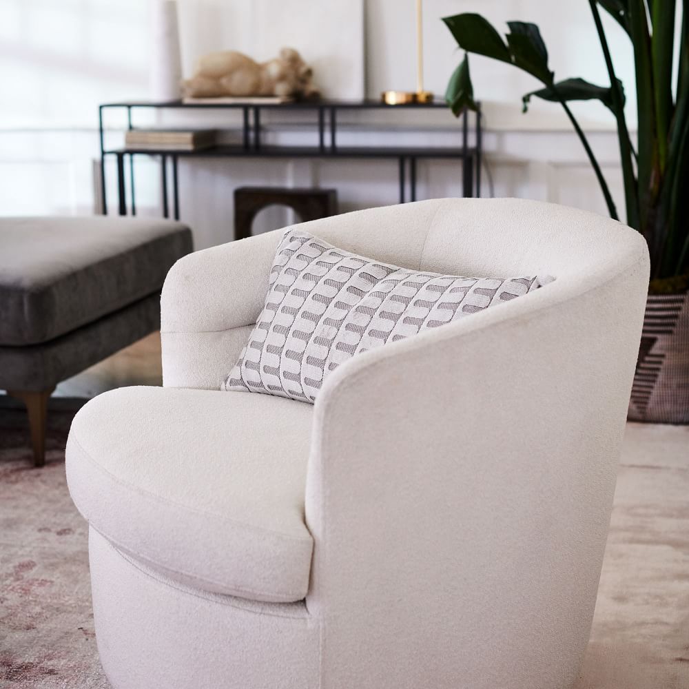 Viv Swivel Chair | West Elm