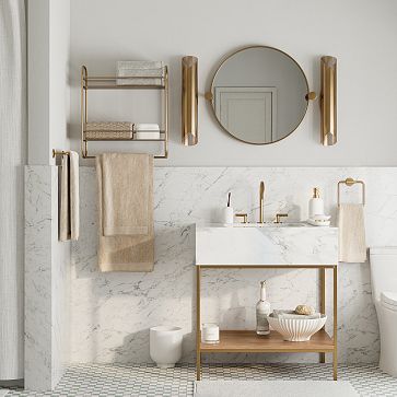 Streamline Marble Single Bathroom Vanity (31.5") | West Elm