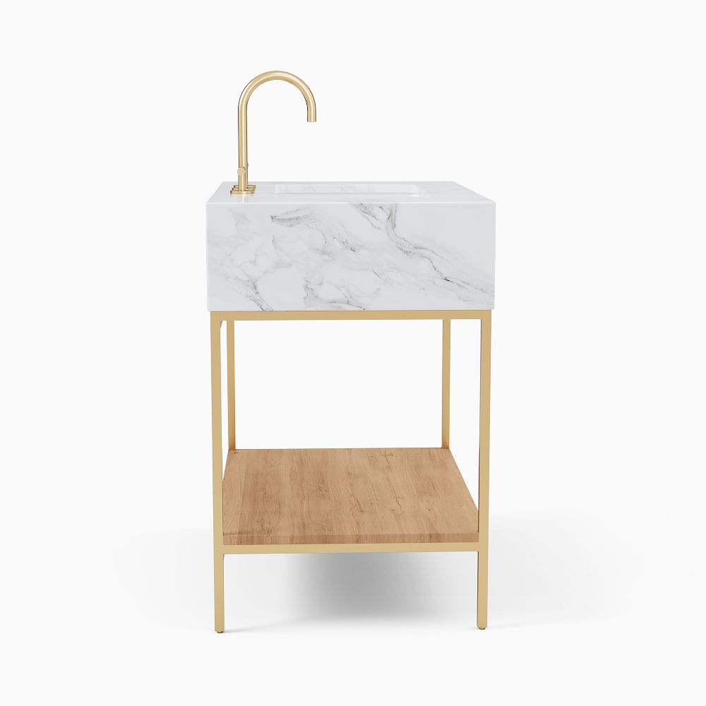 Streamline Marble Single Bathroom Vanity (31.5") | West Elm