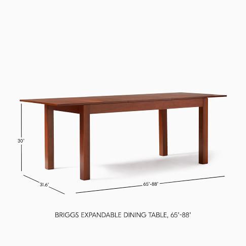Briggs Expandable Dining Table (65"–88") | West Elm