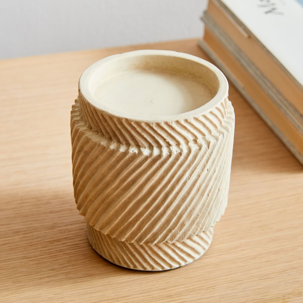 Asher Ceramic Pillar Holders | West Elm