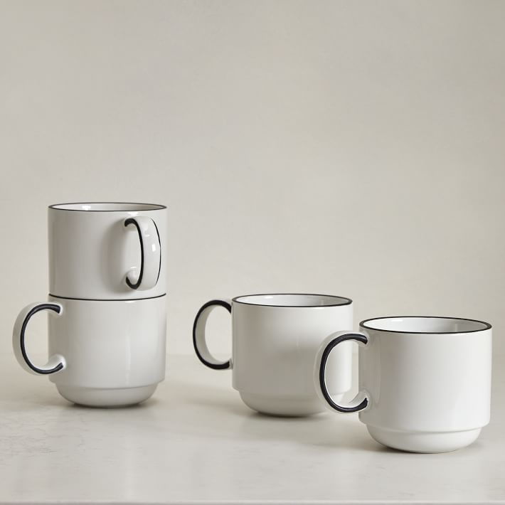 Utility Stoneware Mug Sets | West Elm