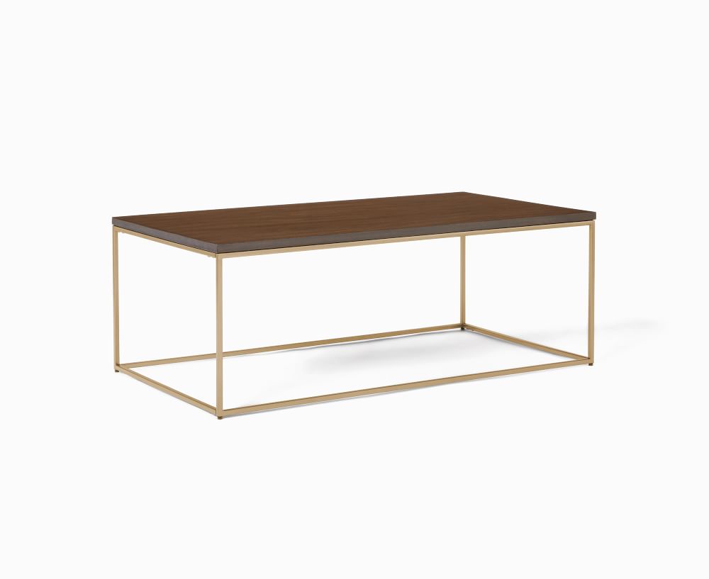 Streamline Rectangle Coffee Table (44"–52") | West Elm