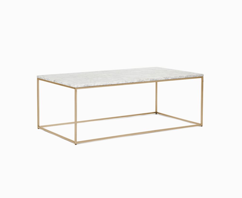 Streamline Rectangle Coffee Table (44"–52") | West Elm