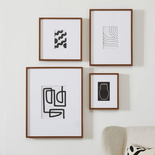Multi-Mat Gallery Frames - Nickel | West Elm