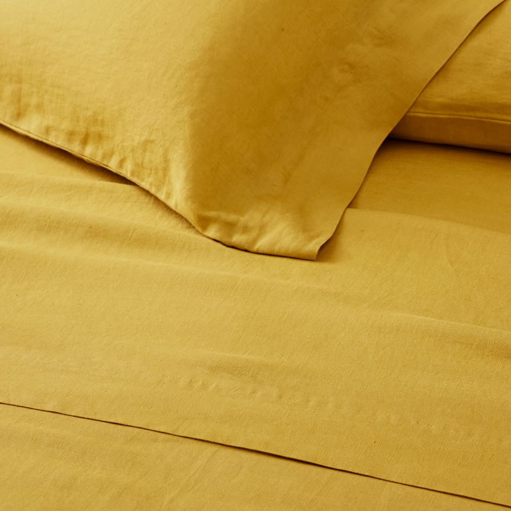 European Flax Linen Sheet Set & Pillowcases | West Elm