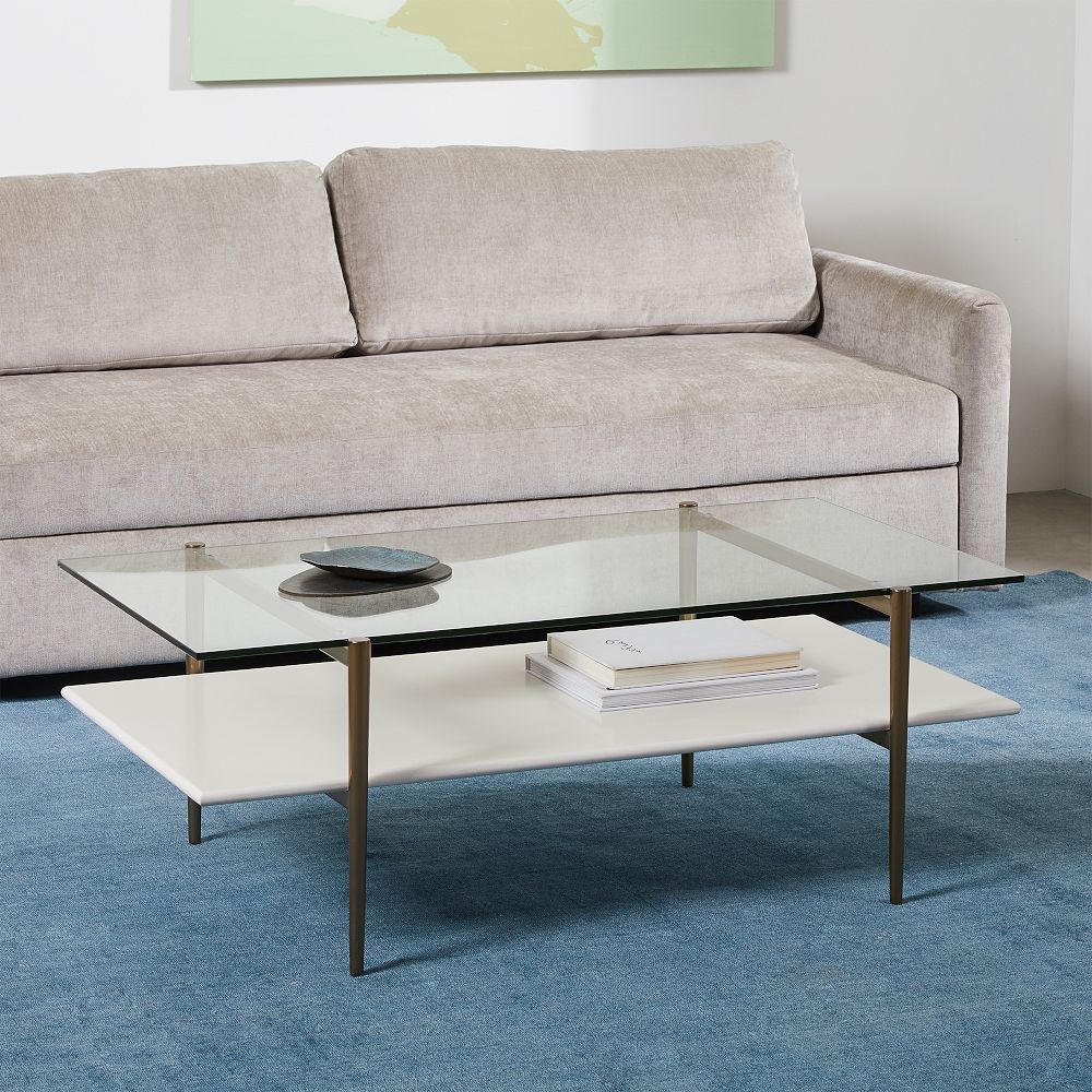 Mid-Century Art Display Coffee Table (46"–52") | West Elm