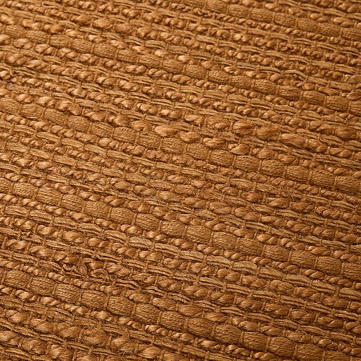 Textured Stripe Jute Rug | West Elm