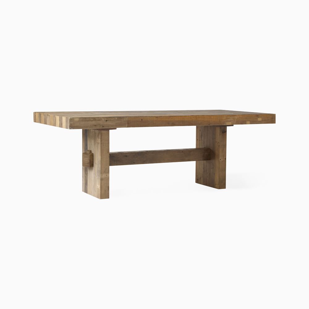 Emmerson® Reclaimed Wood Rectangle Dining Table (62", 72", 87") | West Elm